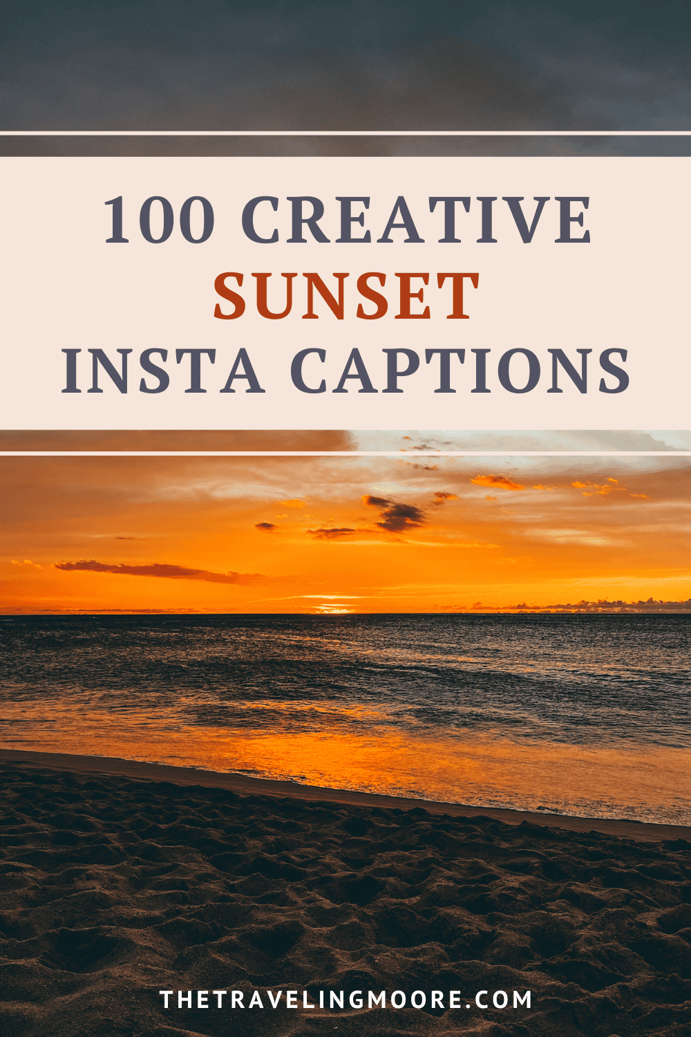 100 Creative Sunset Instagram Captions for Photos & Videos