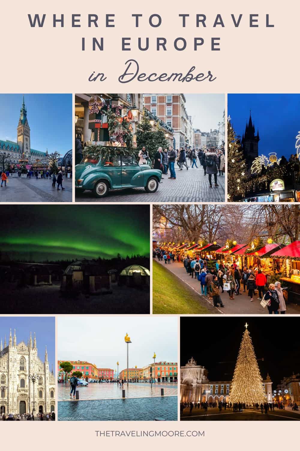 19 Best Places to Visit in Europe in December for Holiday